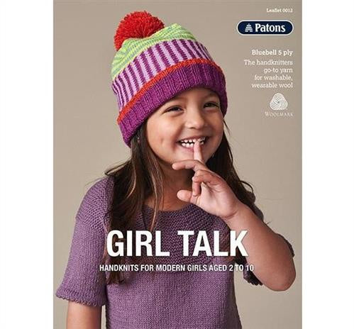 Patons Pattern 0012 Girl Talk. – The Wool Shop Rangiora