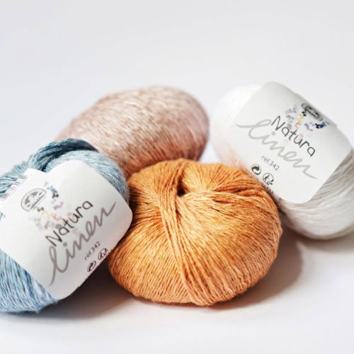 DMC Natura Linen Viscose Cotton 4 Ply - Summer Yarn | The Wool Shop ...